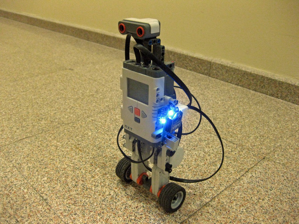 AnyWay + NXTBee = Remote Controlled Segway - Dexter Industries