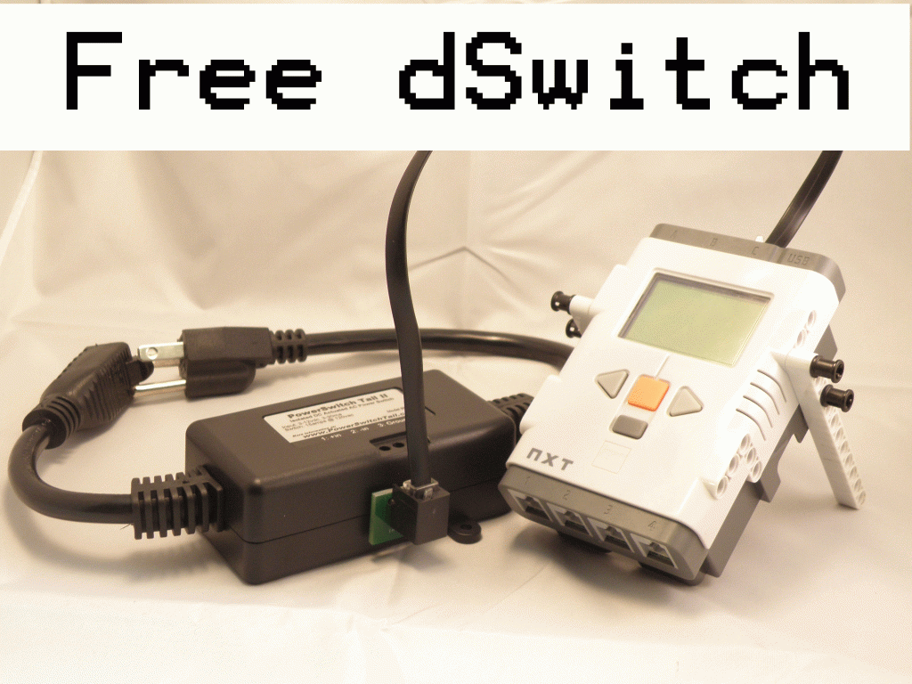 dSwitch for LEGO MINDSTORMS NXT Giveaway on Facebook