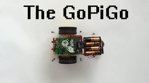 The GoPiGo Launches! A full Raspberry Pi Robot!