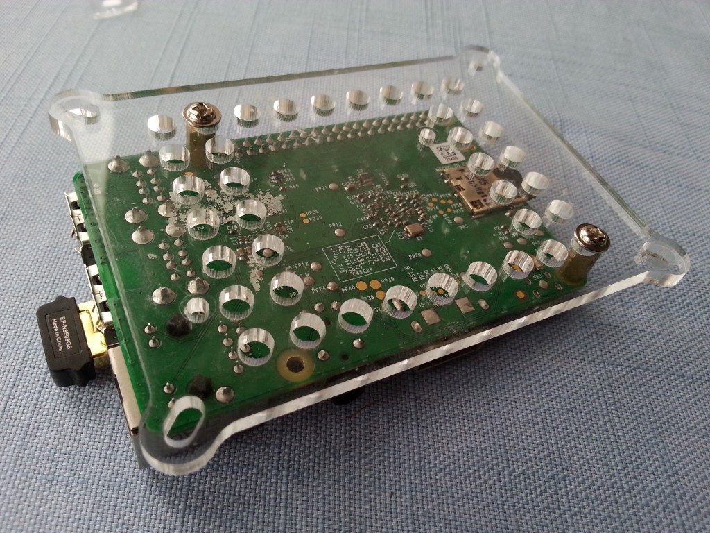 Raspberry Pi Model B+ and the BrickPi