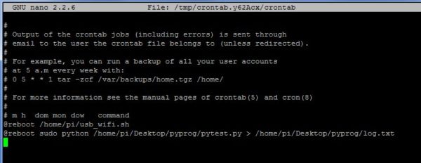 Tutorial Auto Run Python Programs On The Raspberry Pi