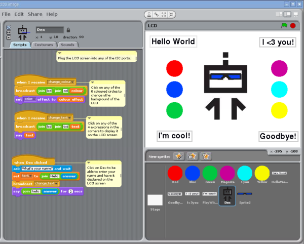 GrovePi With Scratch Software - Dexter Industries