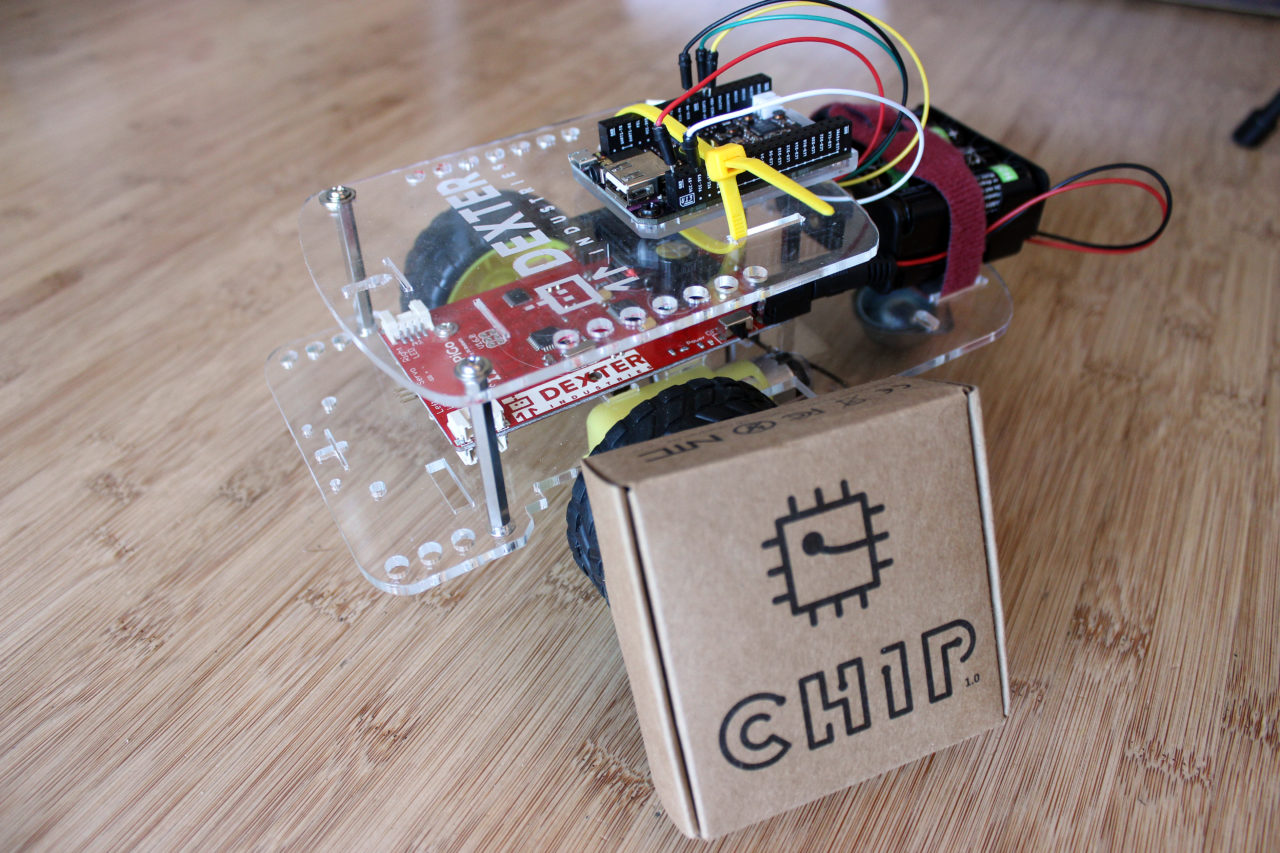 Make a CHIP Robot with the $9 C.H.I.P. Computer: HowTo DIY a $9 Robot