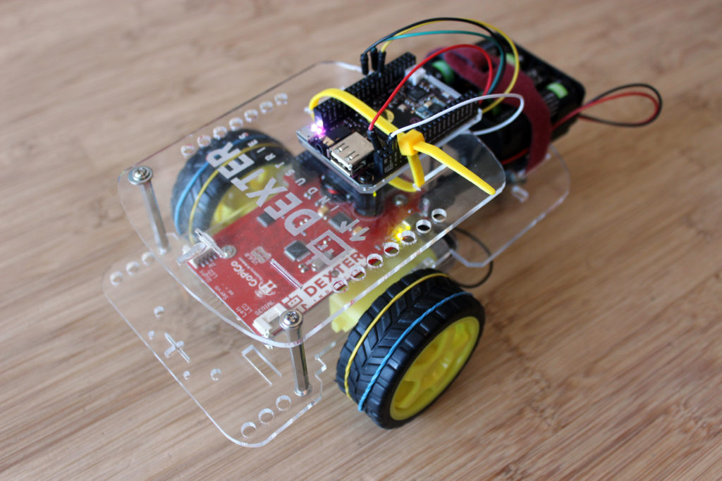 Make a CHIP Robot with the $9 C.H.I.P. Computer: HowTo DIY a $9 Robot