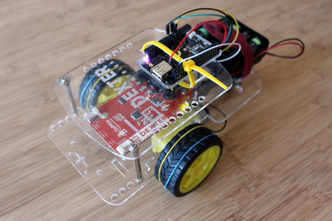 Make a CHIP Robot with the $9 C.H.I.P. Computer: HowTo DIY a $9 Robot