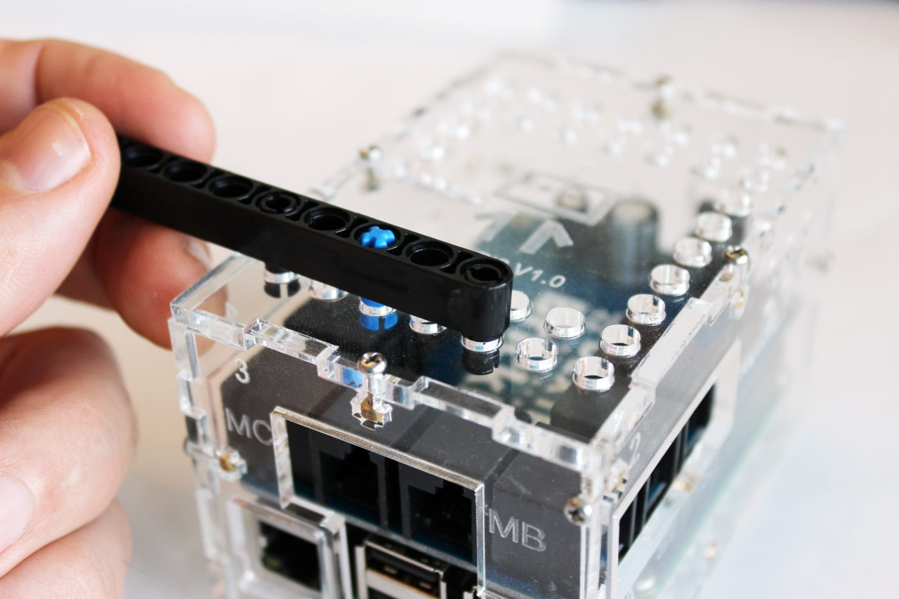 Attach BrickPi3 Sensors and Motors - How to Build your Robot with LEGO Mindstorms