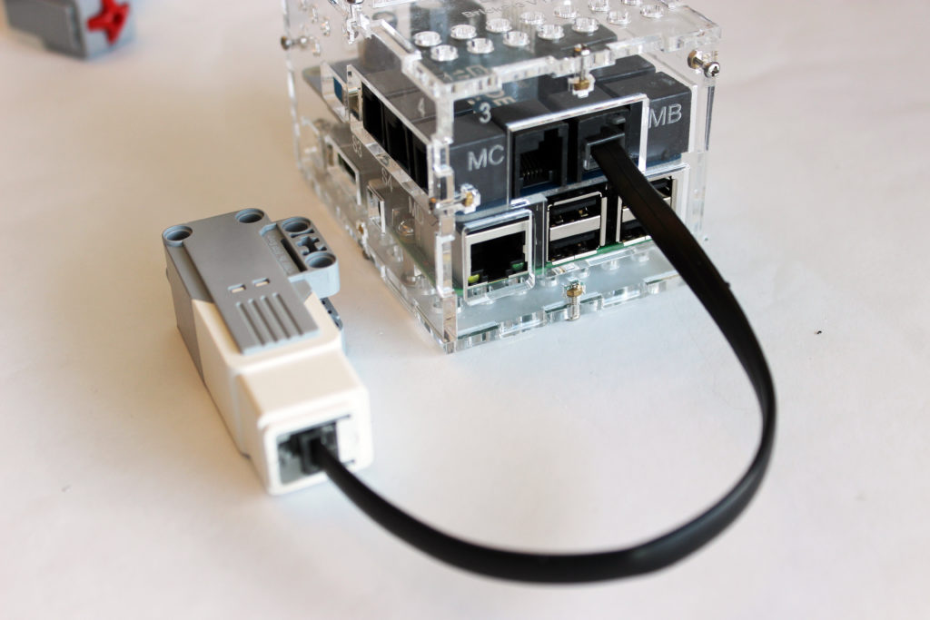 Attach BrickPi3 Sensors and Motors - How to Build your Robot with LEGO Mindstorms