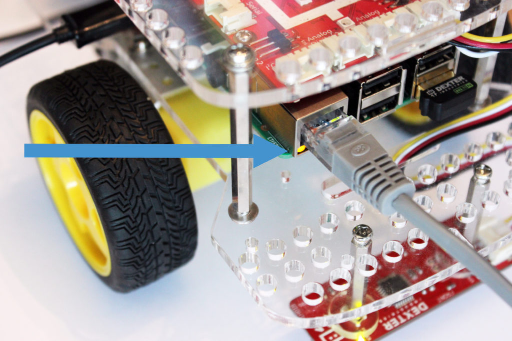 Connect to the GoPiGo3 with Raspbian for Robots