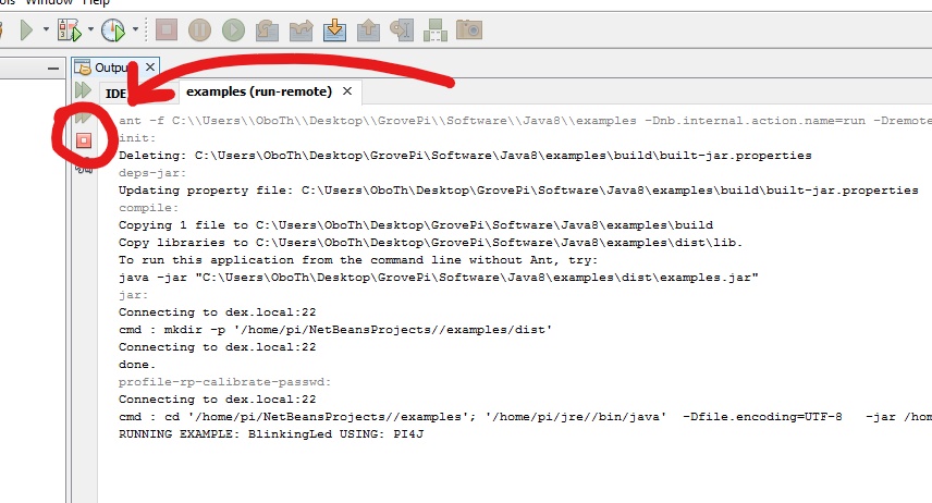 GrovePi Running Basic Program In Java With Maven