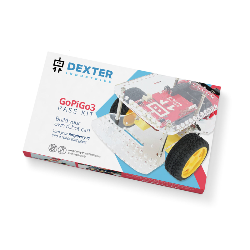 GoPiGo3 is a Raspberry Pi Robot Car for Learning Coding