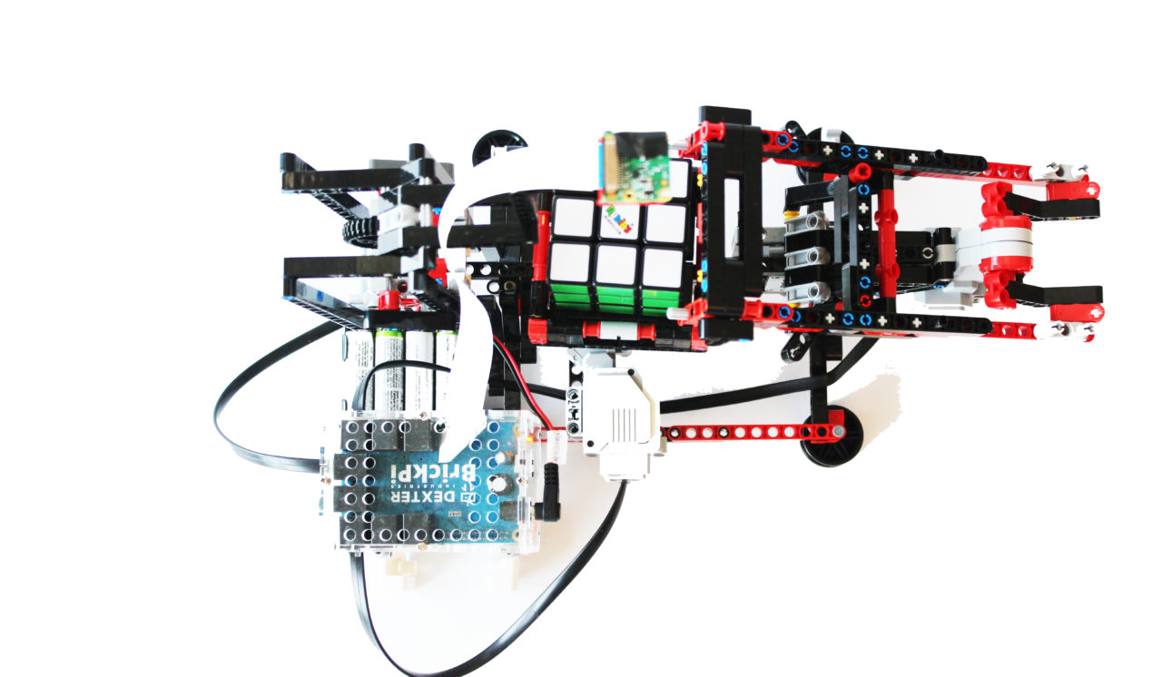 BricKuber - How To Build a Raspberry Pi Rubiks Cube Solving Robot